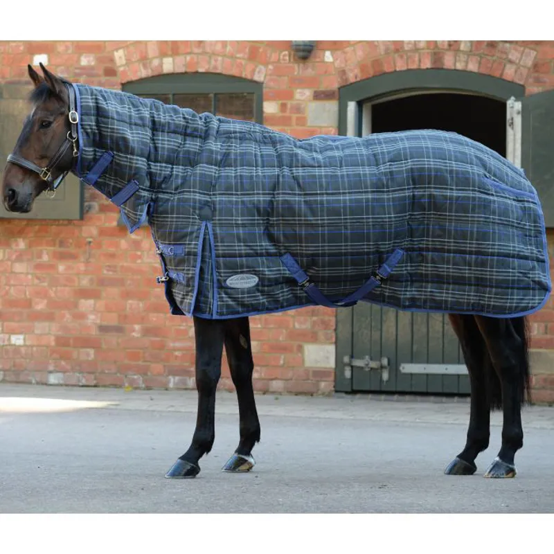 Weatherbeeta Comfitec PP Channel Quilt Combo Neck Heavy GREY PLAID